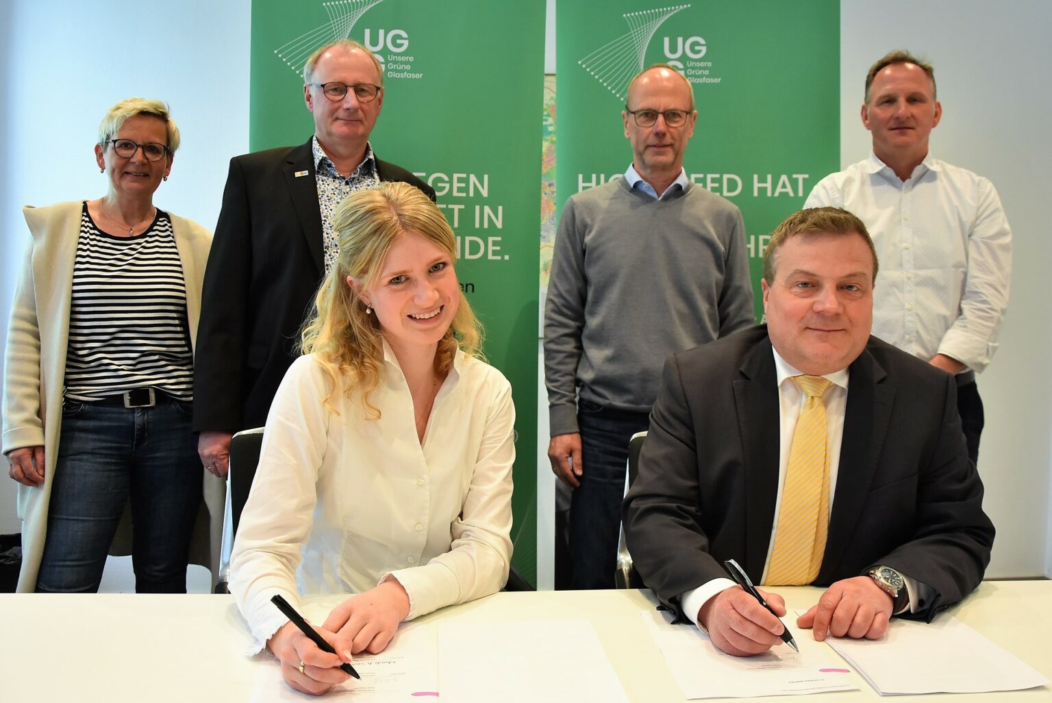 Pressebereich - Unsere Grüne Glasfaser